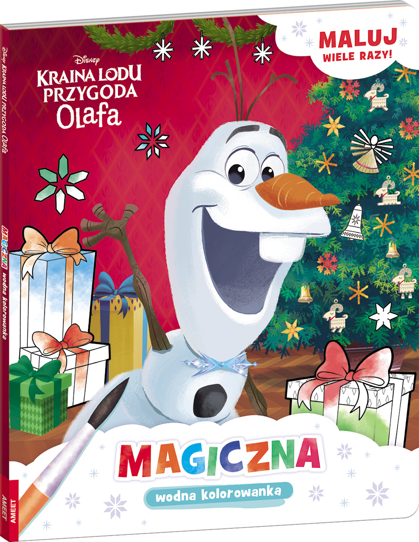Disney kraina lodu. przygoda olafa. magiczna wodna kolorowanka ...