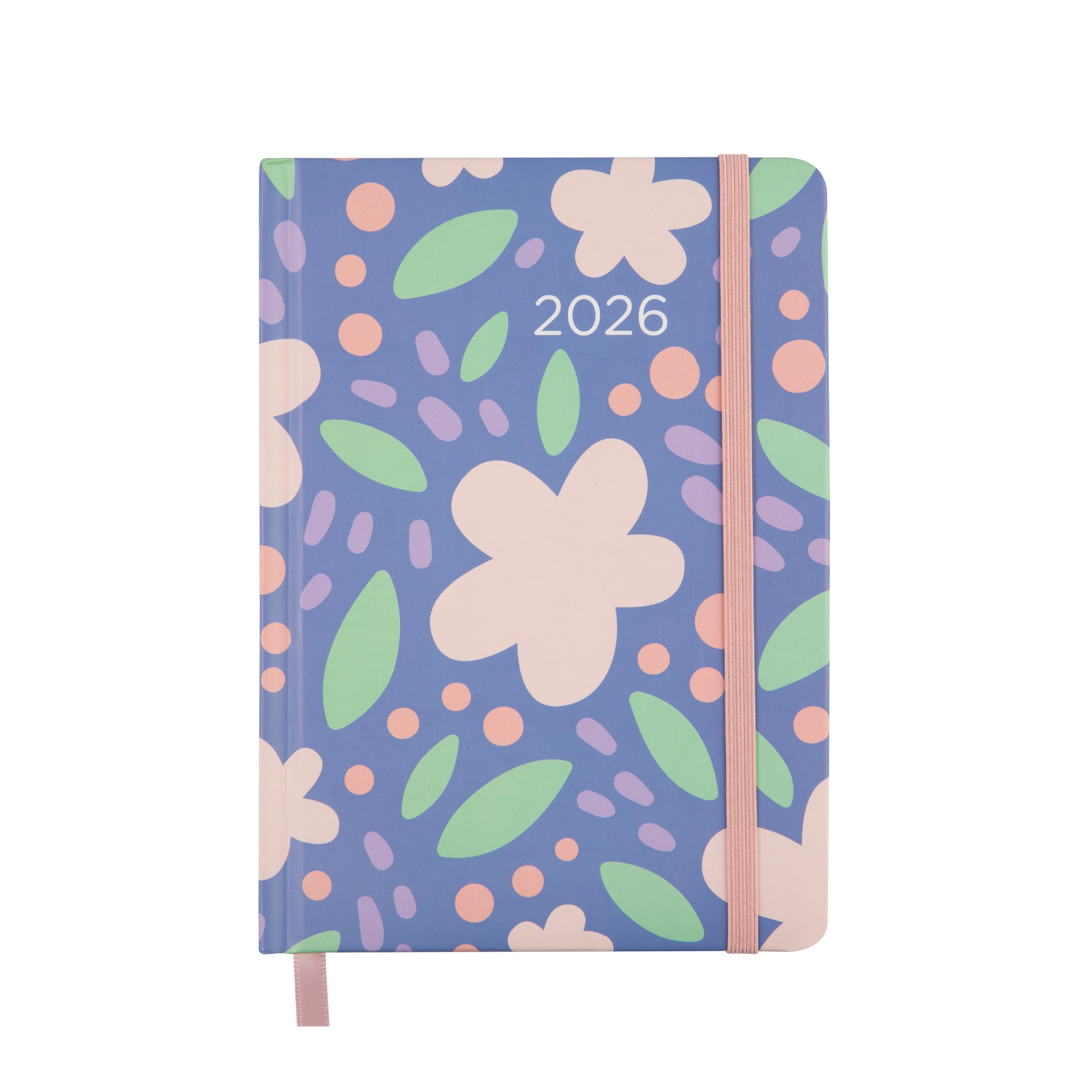 Kalendarz 2026 B6 dzienny Kwiaty | Dobreksiazki.pl