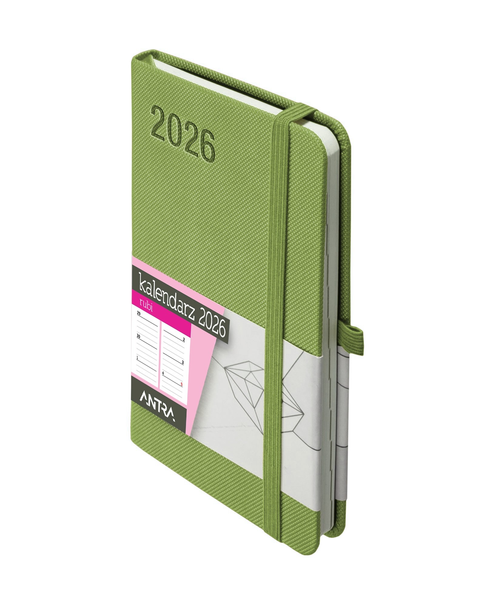 Kalendarz 2026 Rubi A6 TDW zielony - - | Dobreksiazki.pl